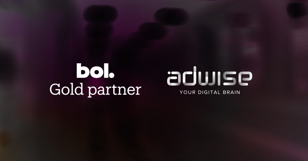 Adwise voor derde jaar op rij uitgeroepen tot bol Gold Partner I bol Gold Partner 2024
