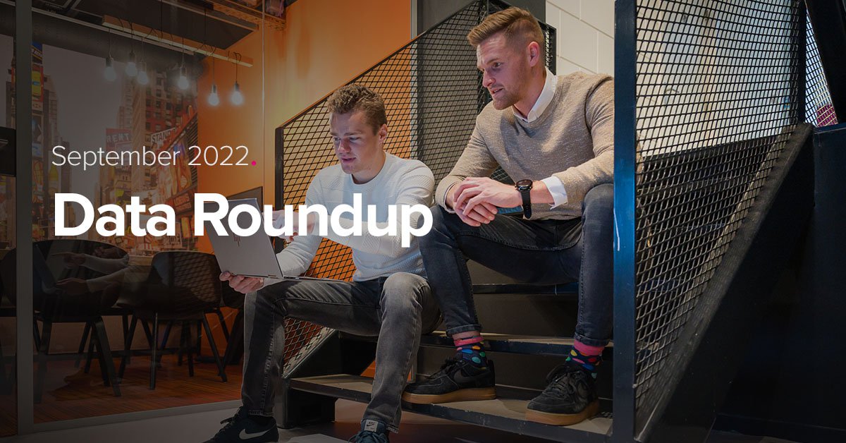 Data Roundup I De belangrijkste data ontwikkelingen van september 2022
