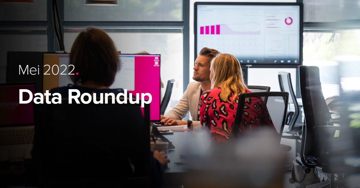 Data Roundup I De belangrijkste data ontwikkelingen van mei 2022